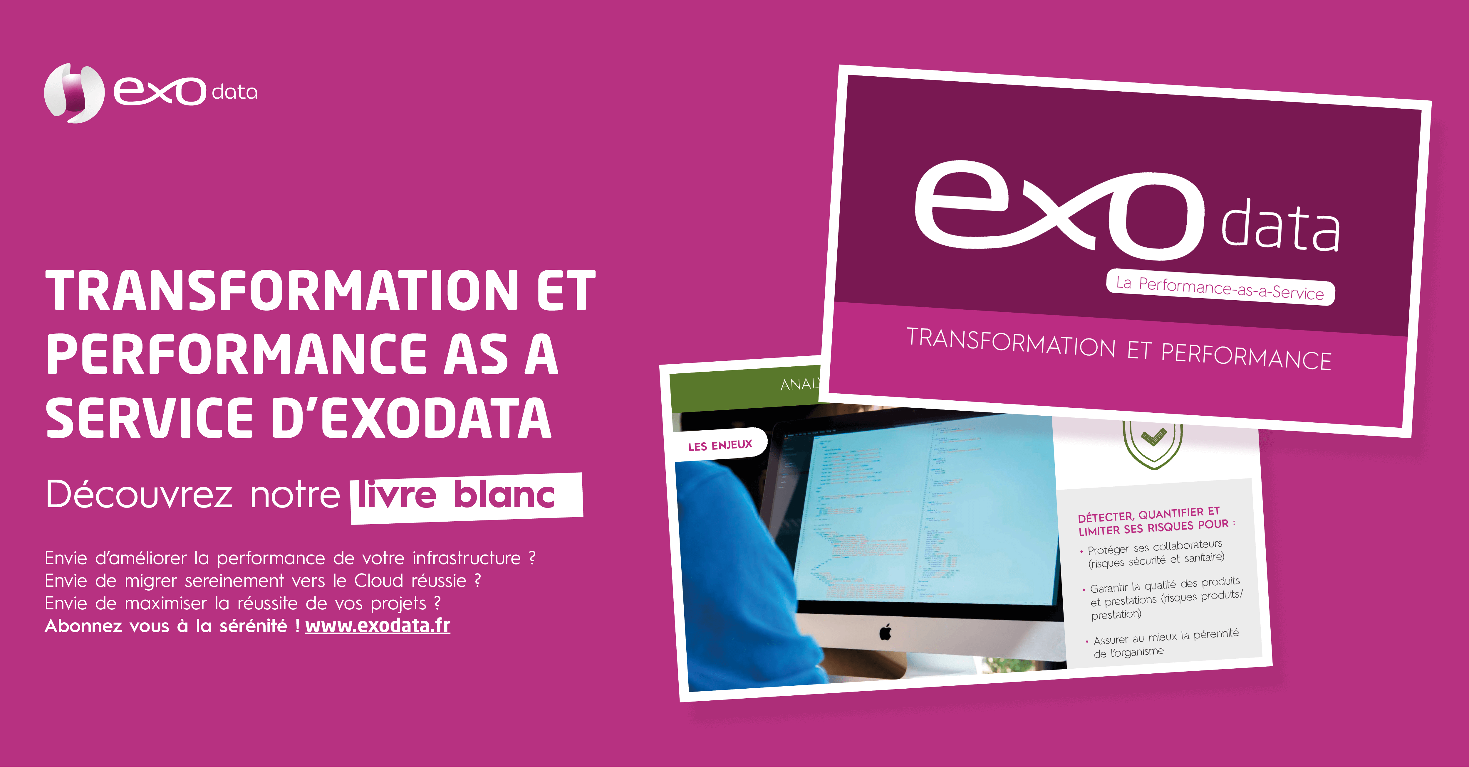 Découvrez l'offre Transformation et Performance as a Service d'Exodata